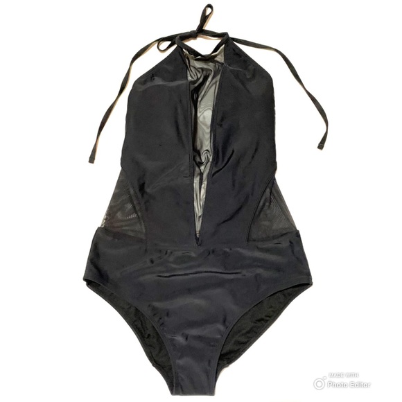 Ted Baker London | Swim | Ted Baker Mech Mesh Panel Swimsuit | Poshmark